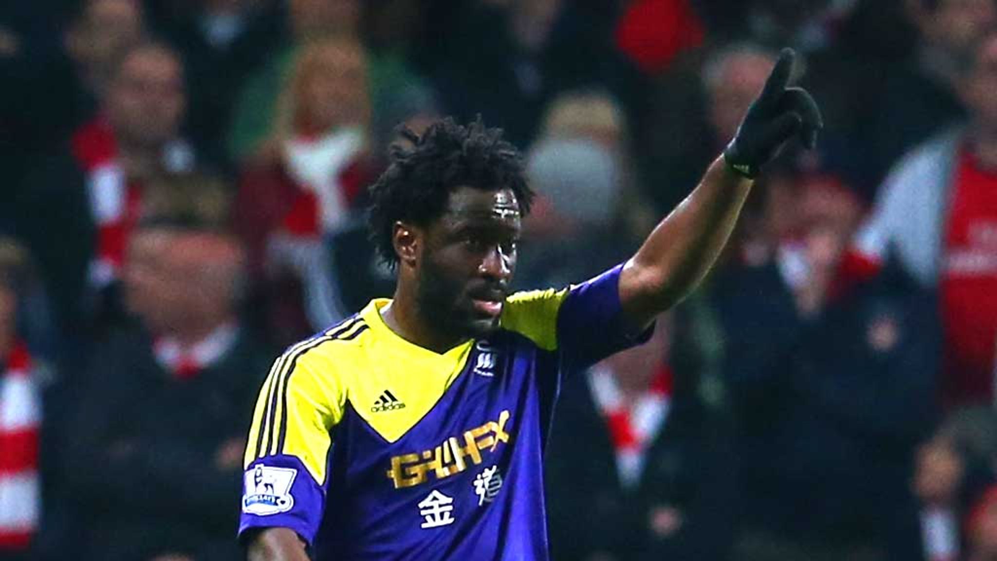 Transfer news: Wilfried Bony expected back at Swansea following World ...