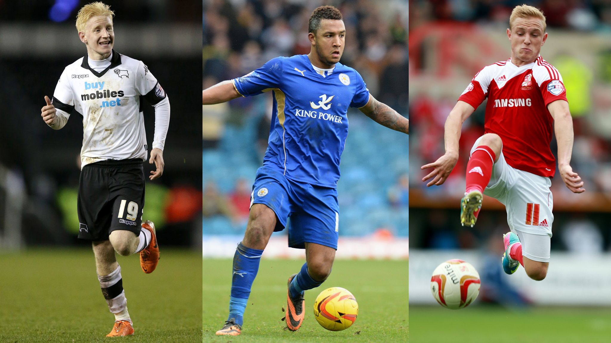 Football League: Will Hughes, Liam Moore and Alex Pritchard on Young ...