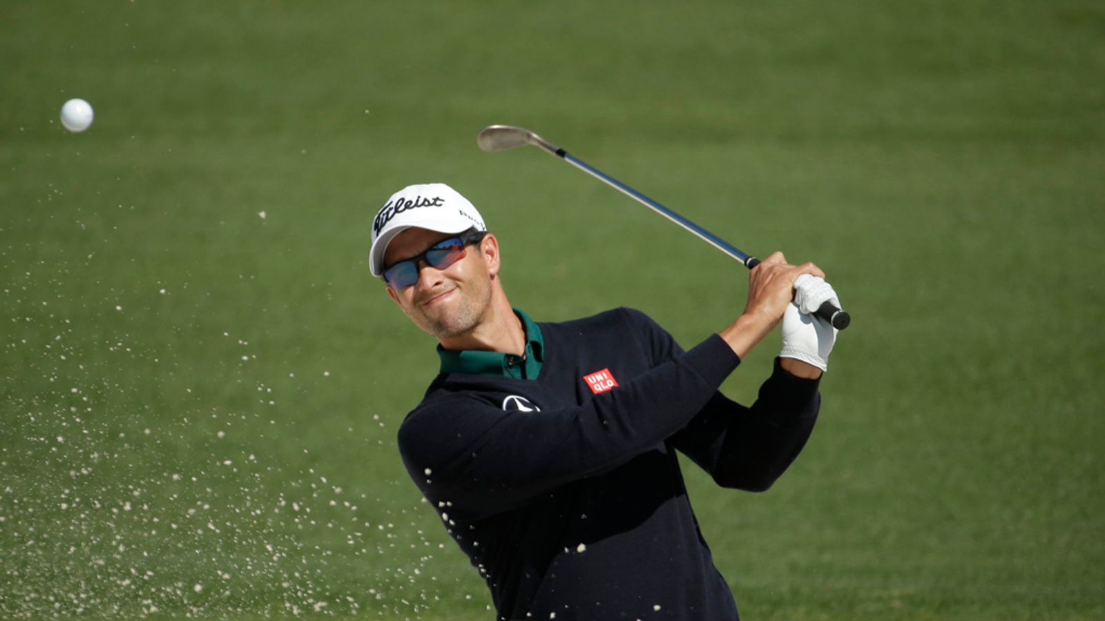Masters: Defending champion Adam Scott said he was pleased with his ...