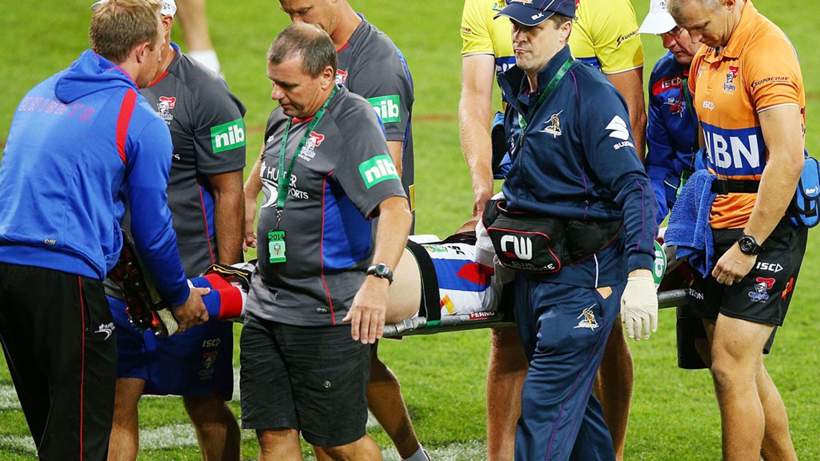 NRL: Newcastle Knights' Alex McKinnon upbeat over recovery | Rugby ...