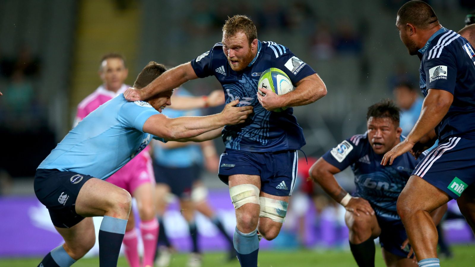 Super Rugby: Luke Braid, Brendon O'Connor, Frank Halai and Bryn Hall ...