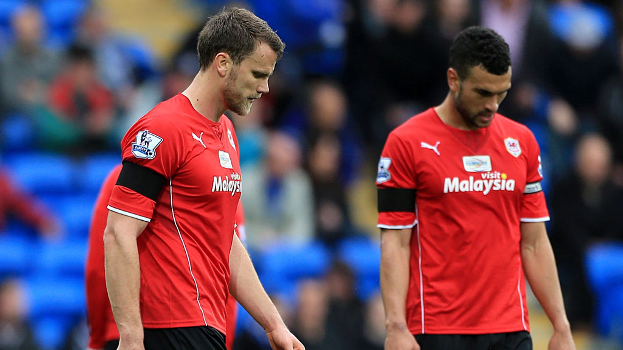 Cardiff captain Steven Caulker says leaks have been a regular problem ...