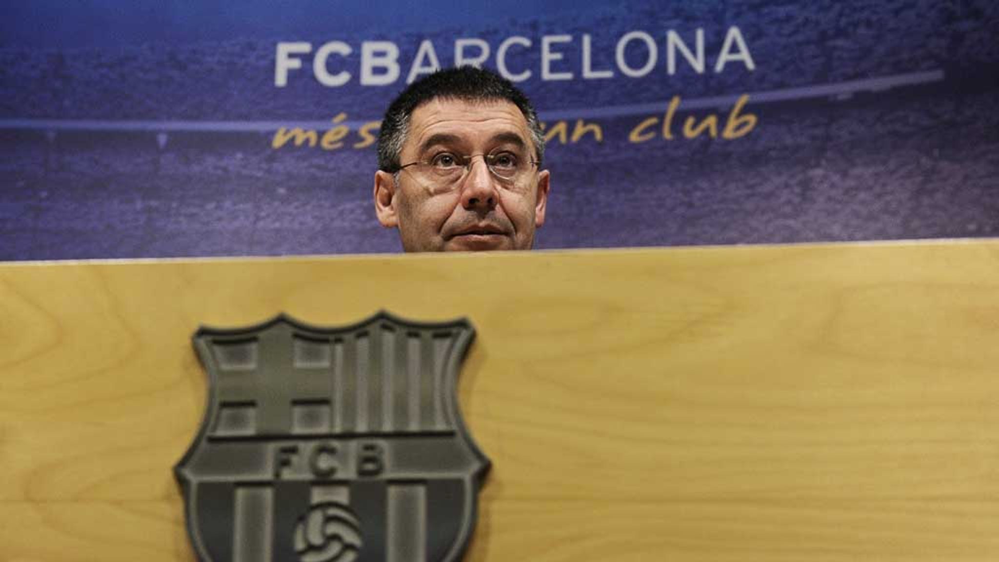 Barcelona president Josep Maria Bartomeu hits back at FIFA | Football ...