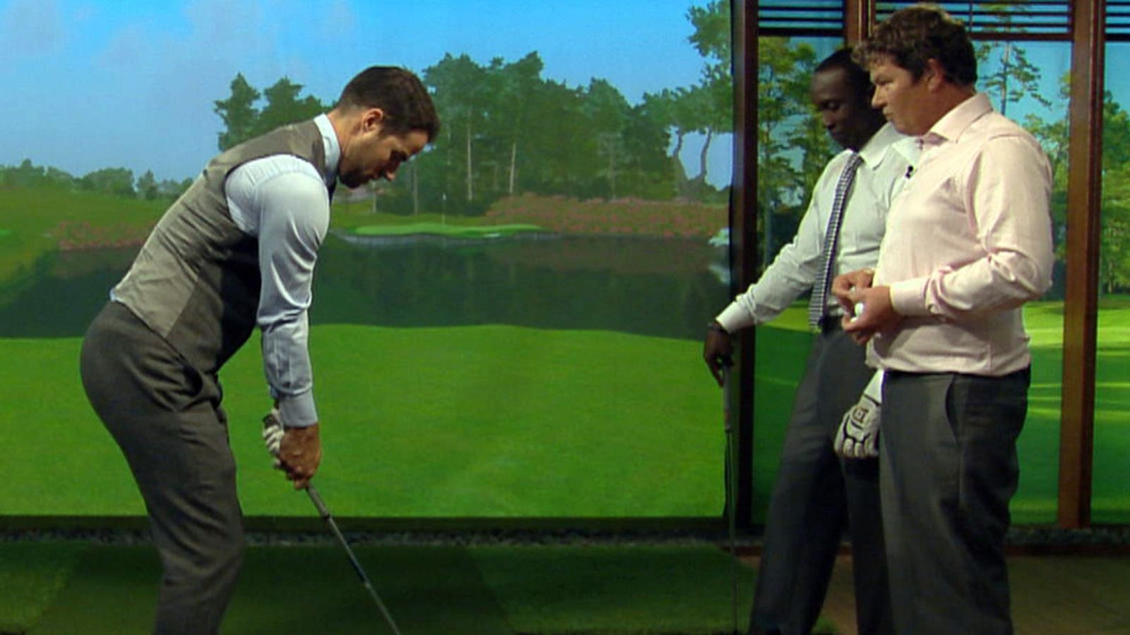 Redknapp v Yorke | Golf News | Sky Sports