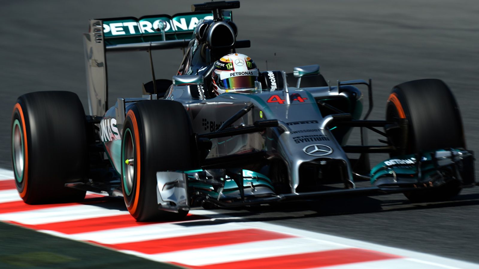 2014 Spanish GP Practice Two: Lewis Hamilton faster than Nico Rosberg ...