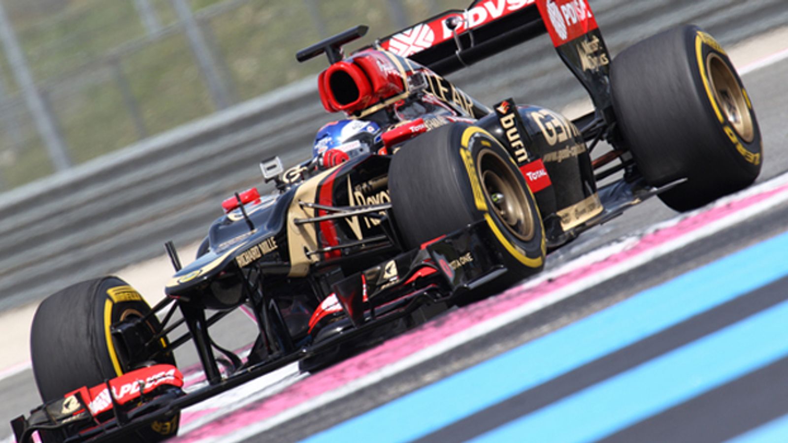 Fabio Leimer tested a 2012 Lotus at Paul Ricard as reward for winning ...