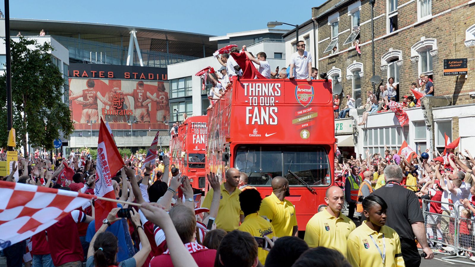 Arsenal parade FA Cup | Sky Sports