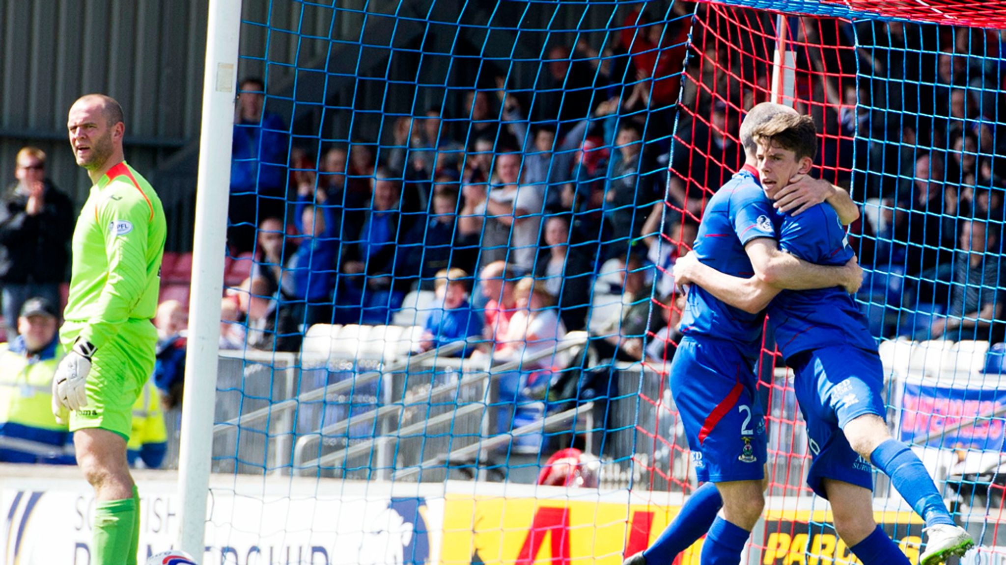 Scottish Premiership: Inverness seal fifth after 2-0 win over St ...