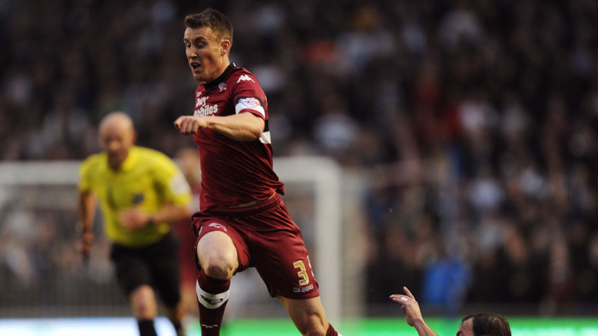 Derby County defender Craig Forsyth suffers serious knee injury ...