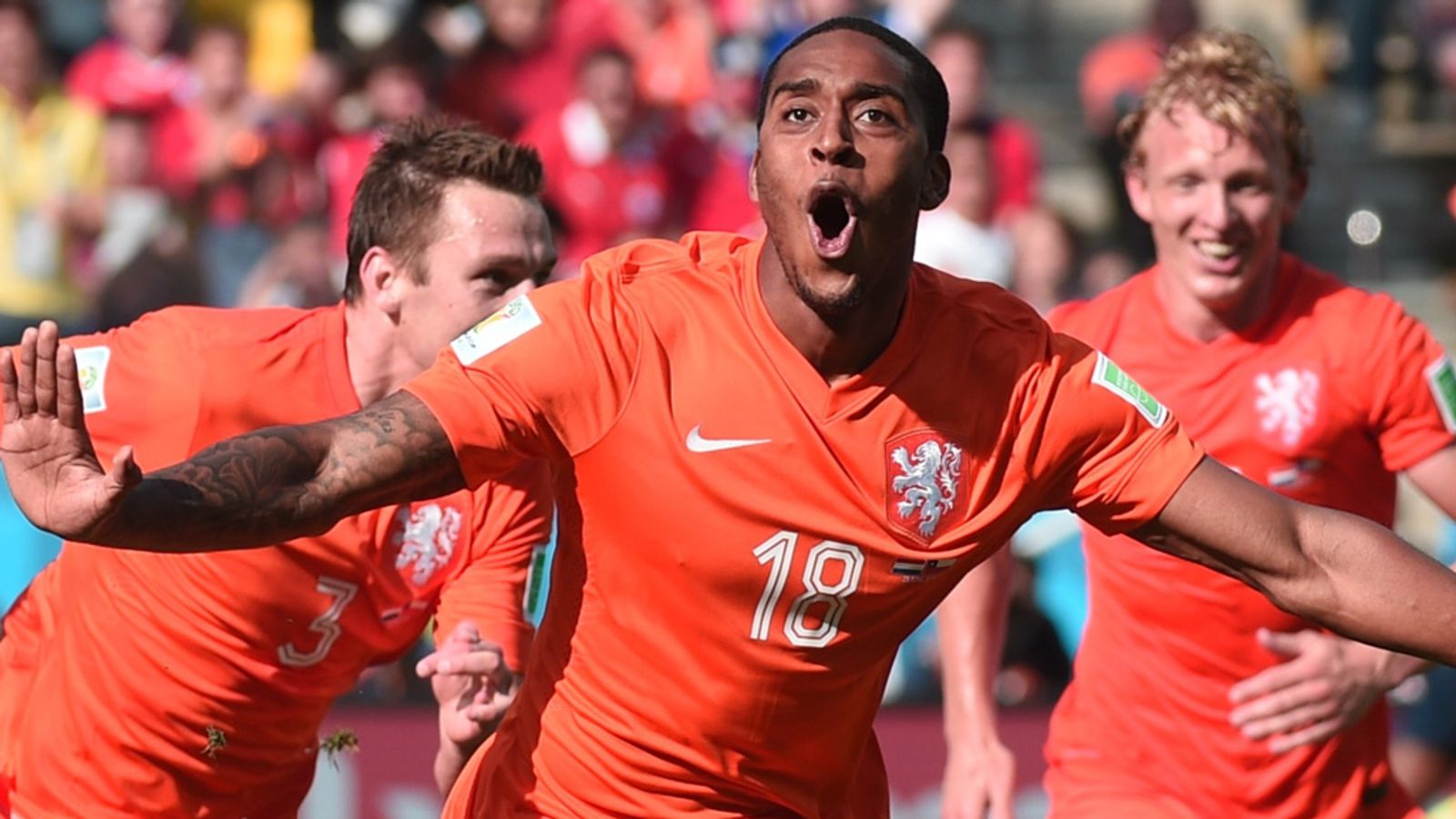 World Cup: Holland claim top spot in Group B after 2-0 win over Chile ...