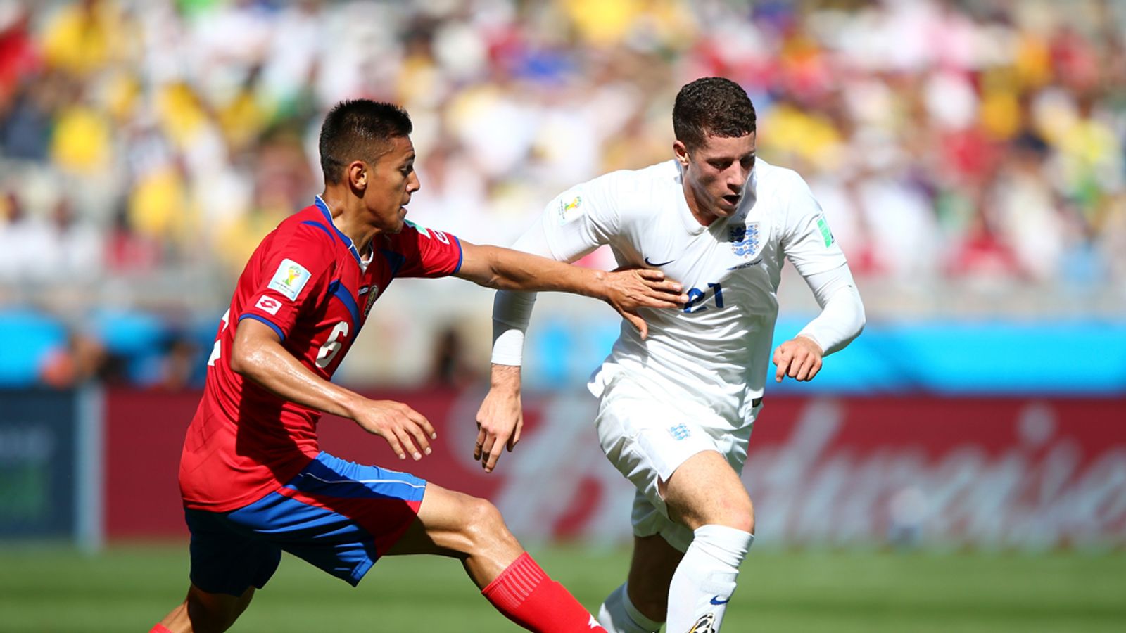 World Cup: Everton midfielder Ross Barkley pleased with England ...