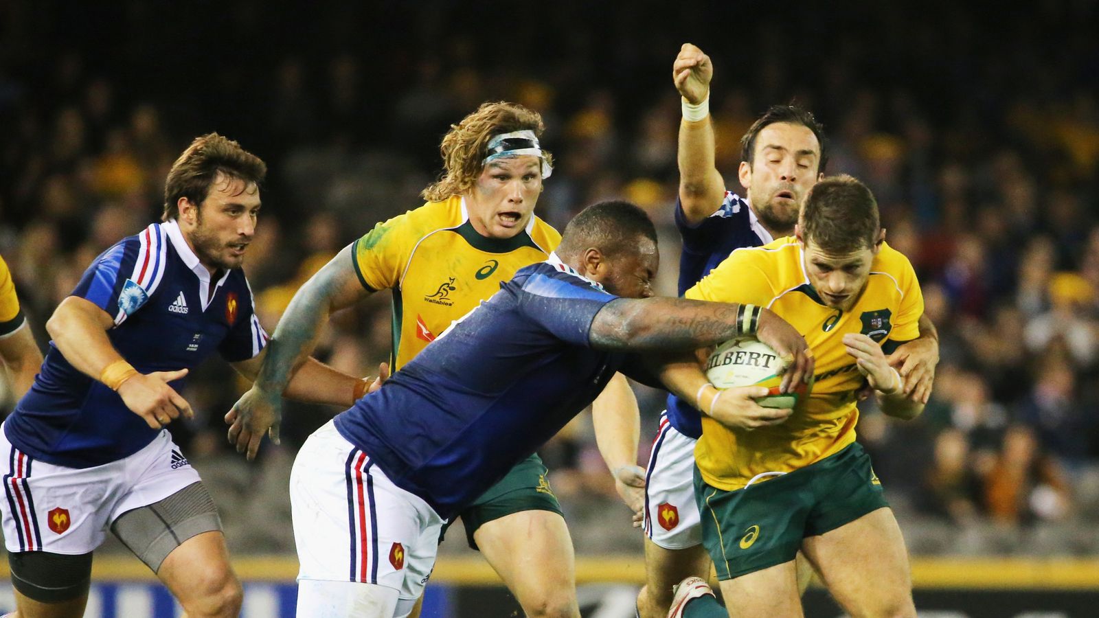Australia narrowly beat France 6-0 in the second Test to win the three ...