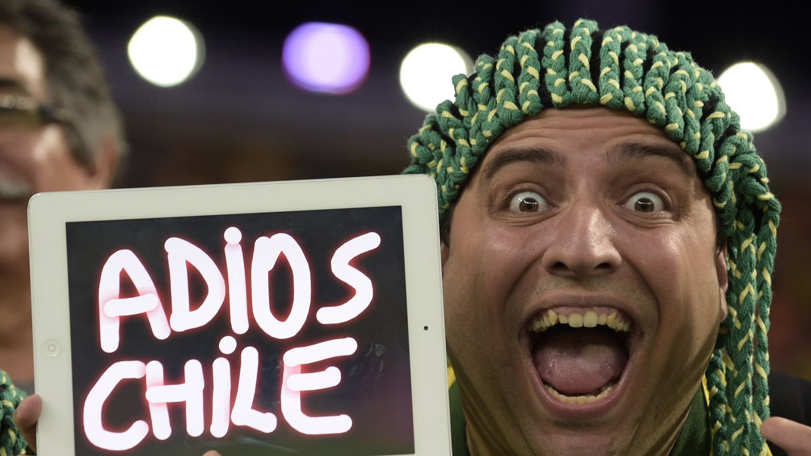 Reaction of Brazil fans after beating Chile on penalties surprises our ...
