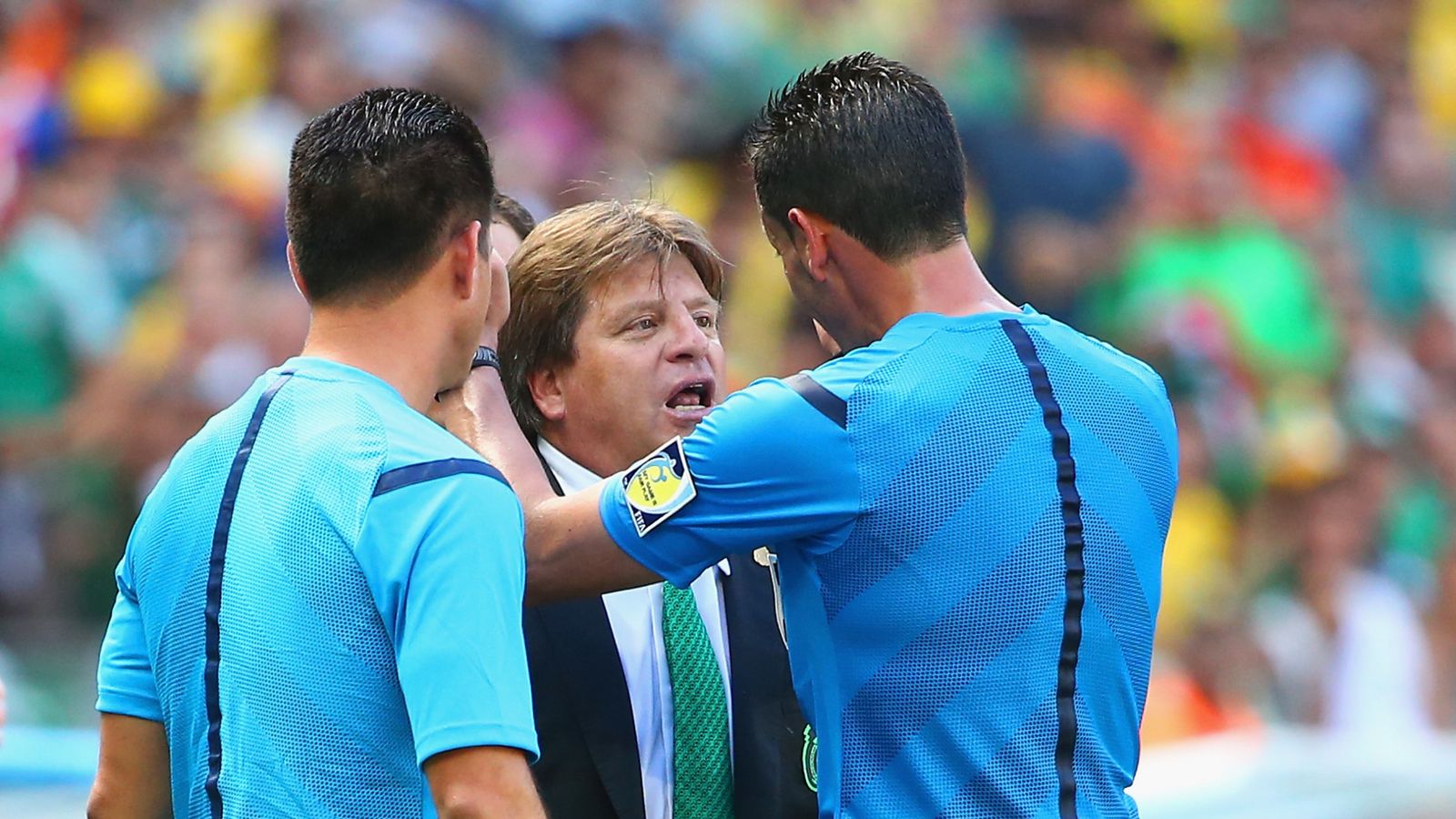 World Cup: Mexico coach Miguel Herrera accuses Arjen Robben of diving ...