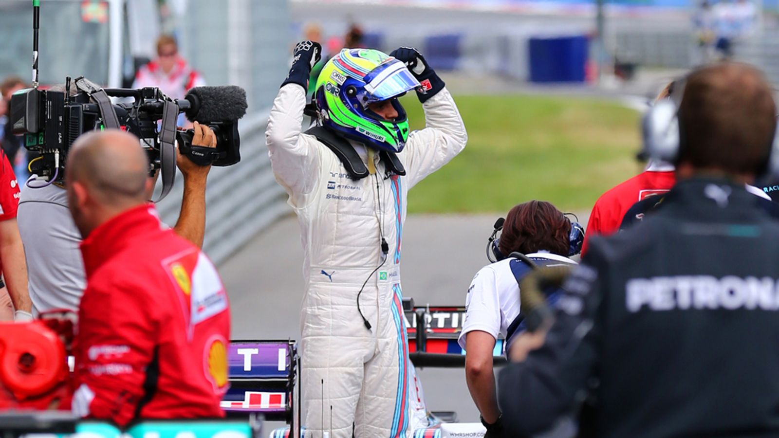 2014 Austrian GP Qualifying: Felipe Massa claims pole as Williams shock ...