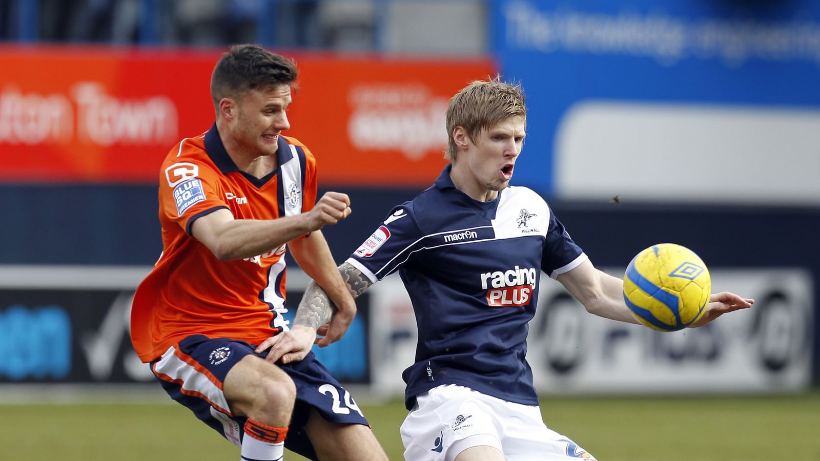 Luton's Jonathan Smith can't wait to play Swindon in the Capital One ...