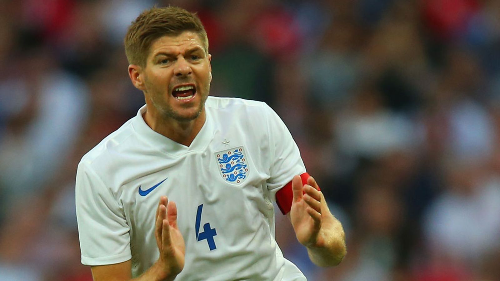 David Beckham urges Steven Gerrard to stay on as England captain ...