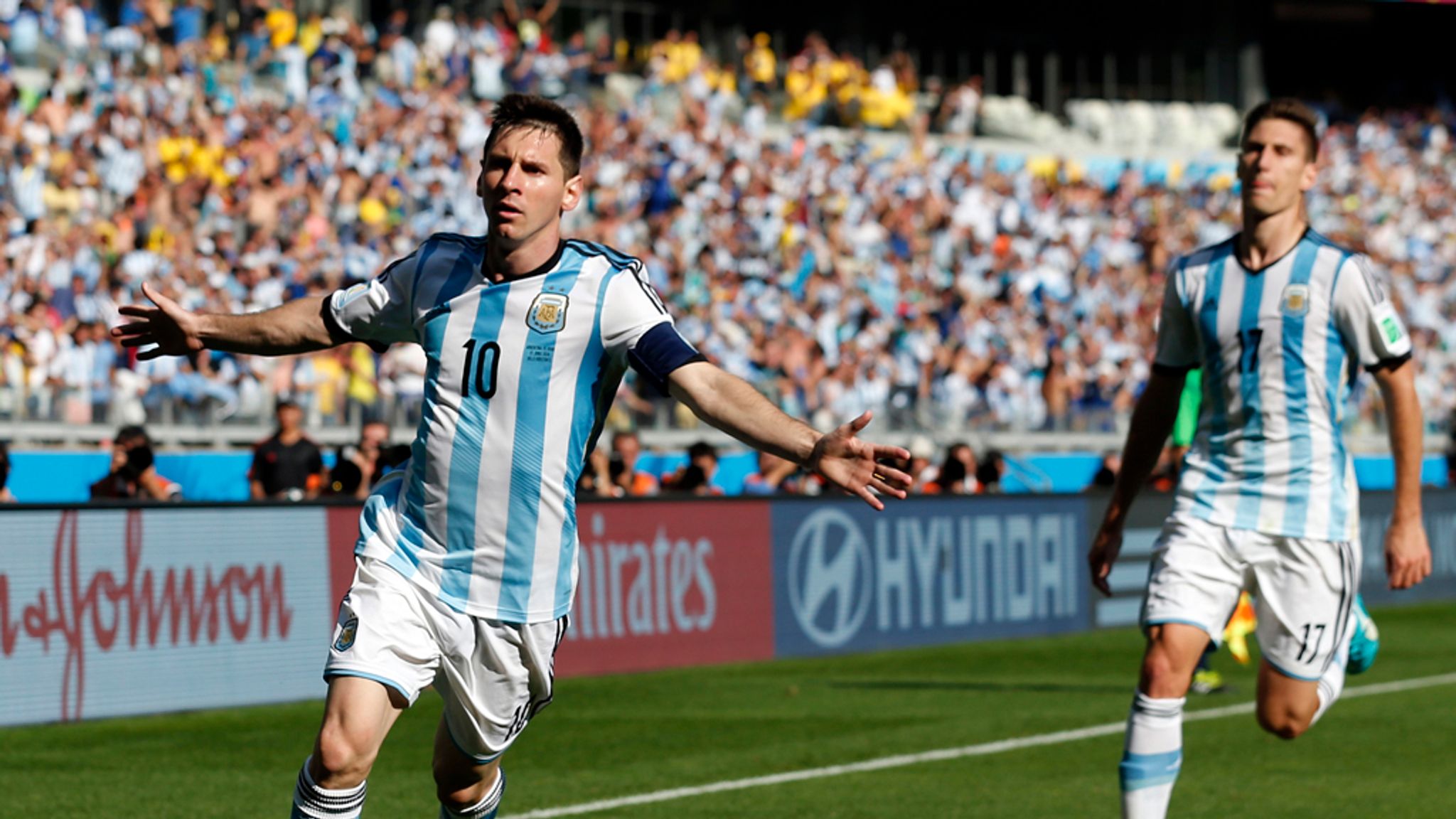 World Cup: Alejandro Sabella salutes 'genius' Lionel Messi after ...