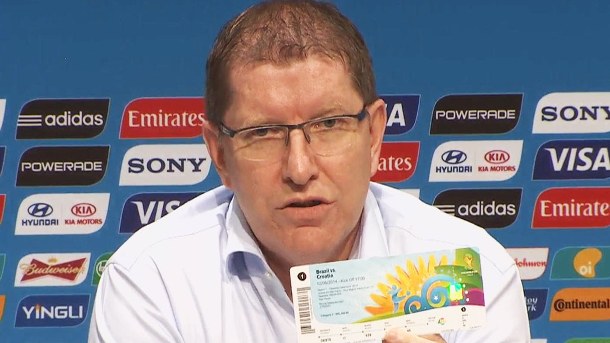 FIFA has warned England fans travelling to Brazil to be aware of fake ...