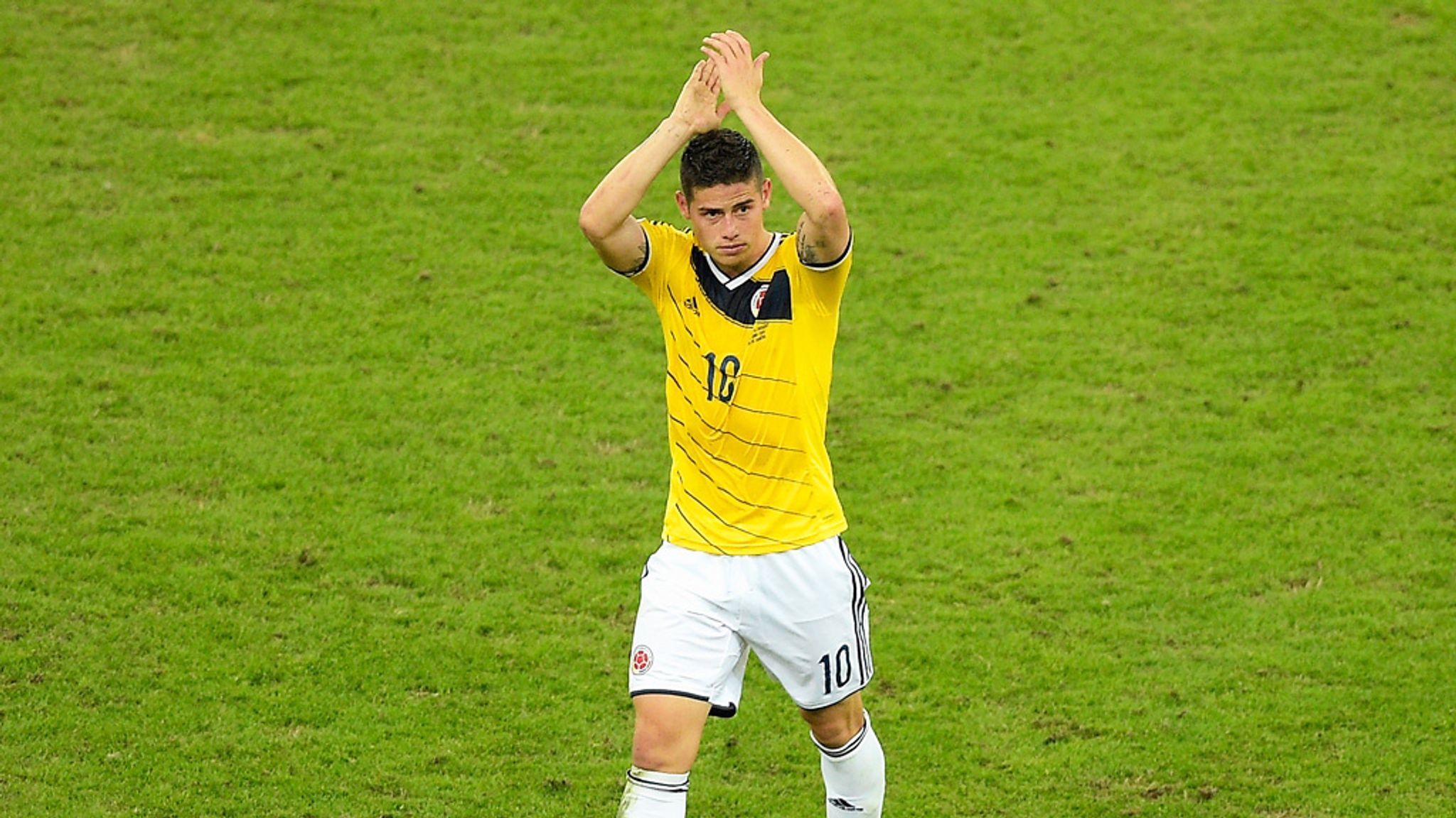 World Cup: James Rodriguez says there will be no pressure on Colombia ...