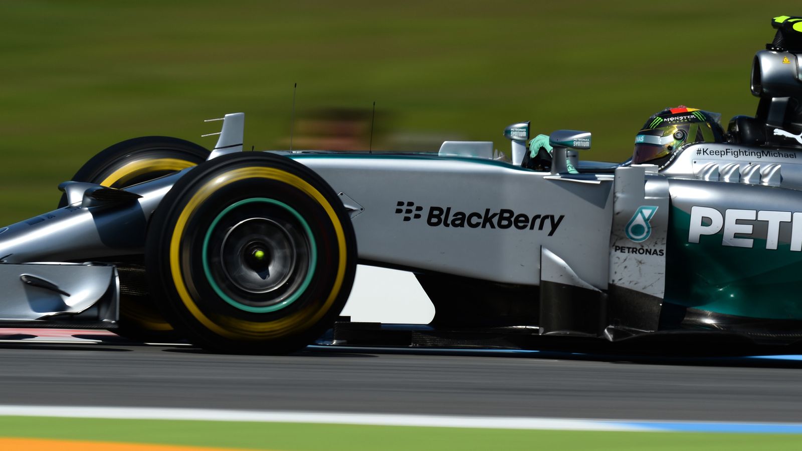 German GP Practice 1: Nico Rosberg heads Lewis Hamilton in Mercedes one ...