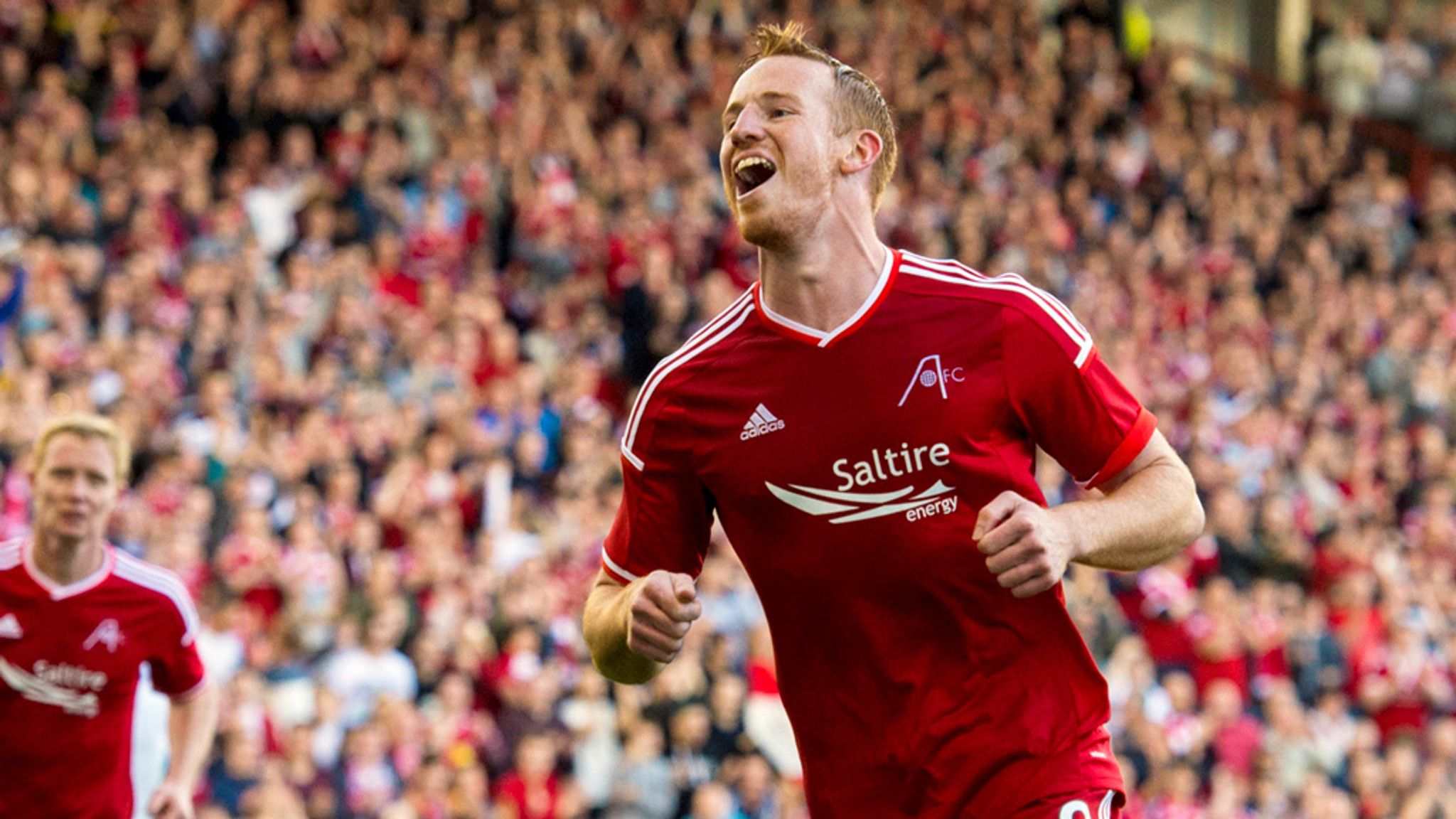 Europa League: Adam Rooney scored twice as Aberdeen began Europa League ...