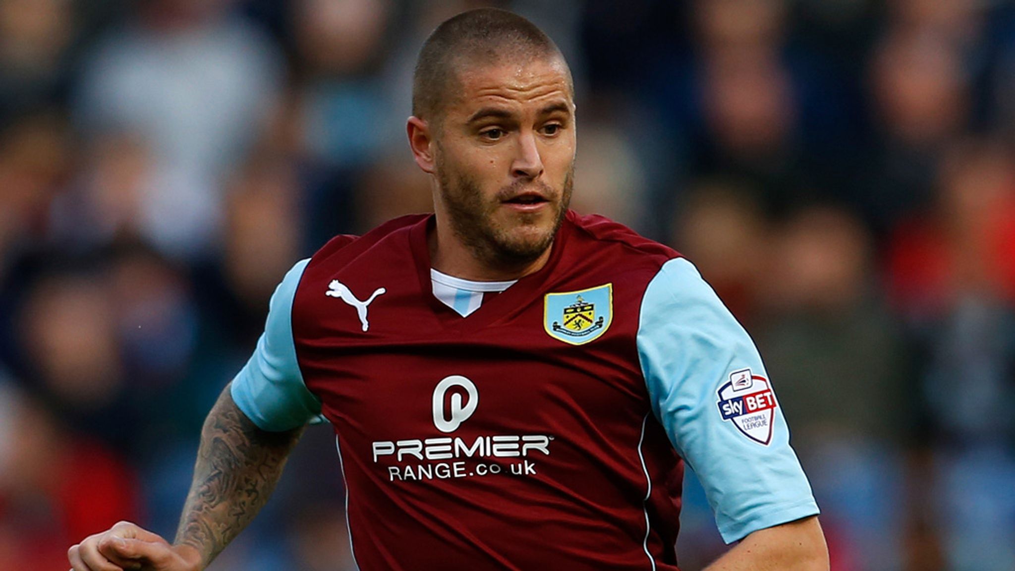 Michael Kightly joins Burton Albion on loan from Burnley | Football ...