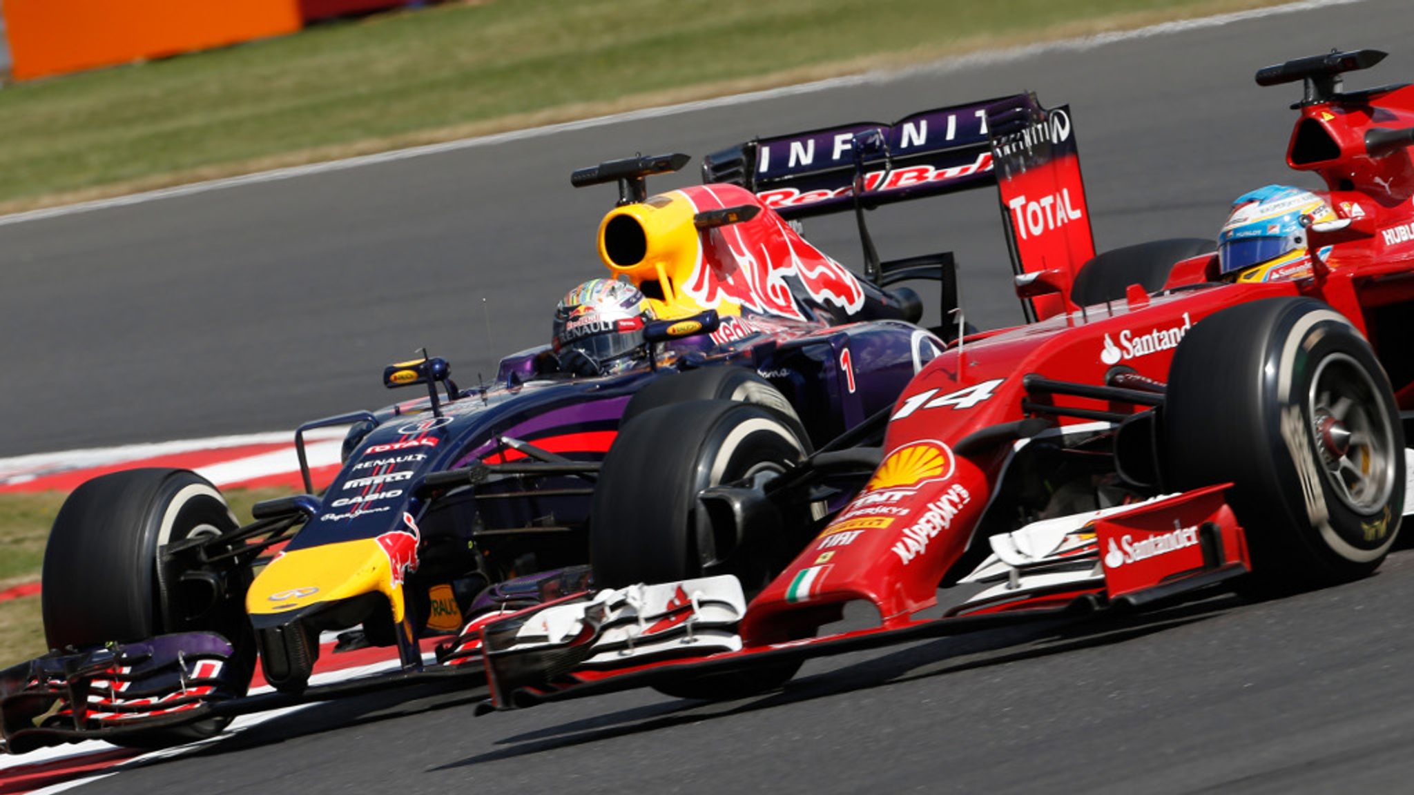 Fernando Alonso was 'proud' of his British GP fight with Sebastian ...