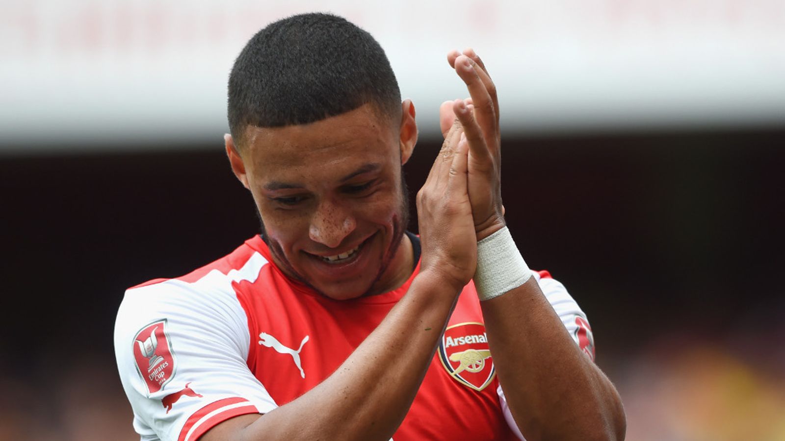 Champions League: Alex Oxlade-Chamberlain makes it 100 appearances for ...