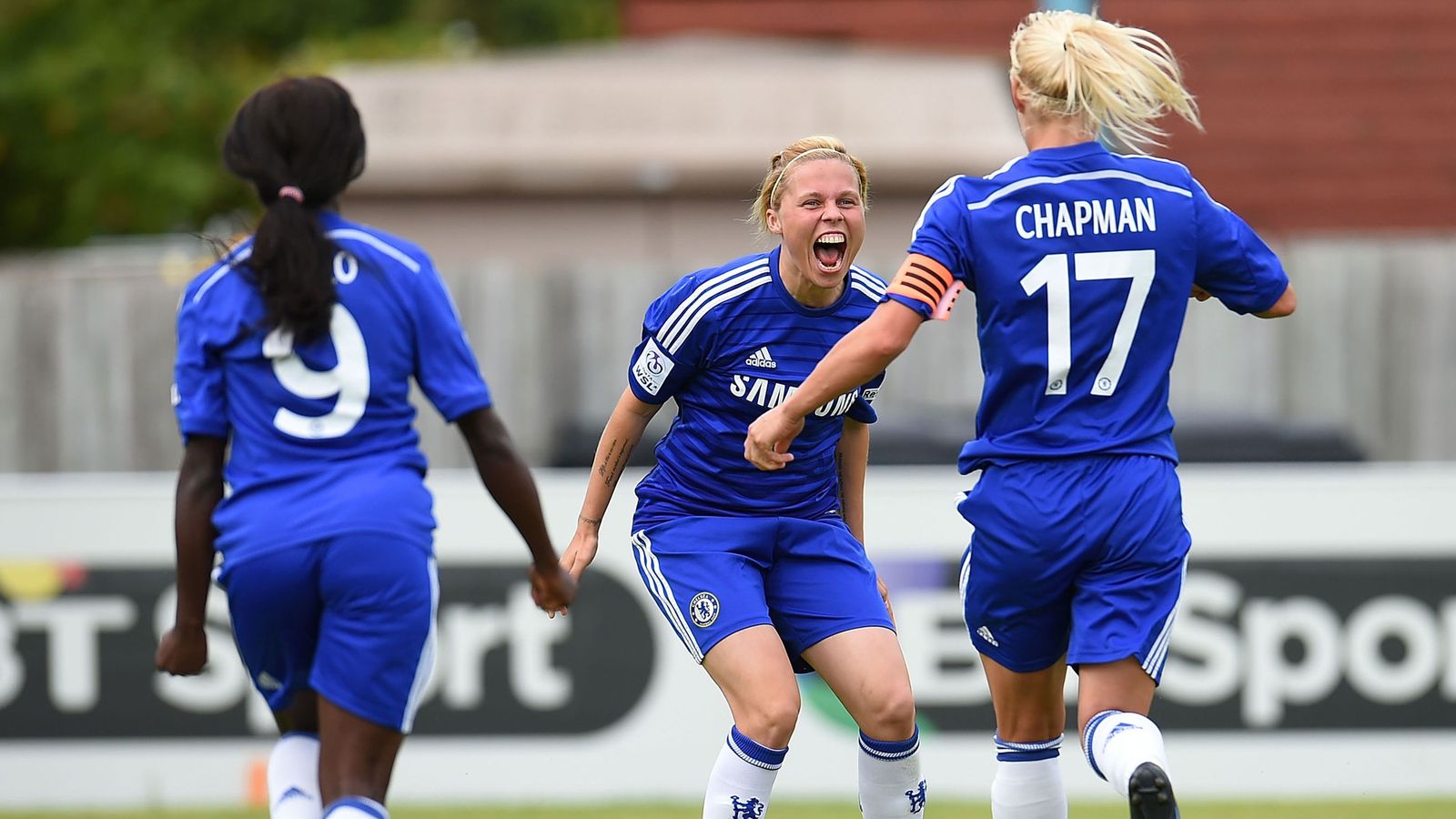 Women's football: Gilly Flaherty scores birthday goal as Chelsea Ladies ...