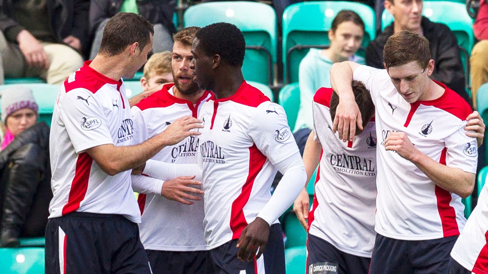 Scottish Championship: Falkirk beat promotion rivals Hibernian at ...