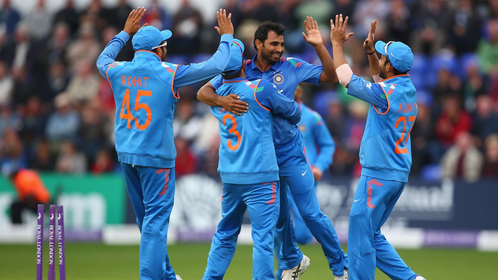 India take one-day series lead with 133-run triumph over England ...