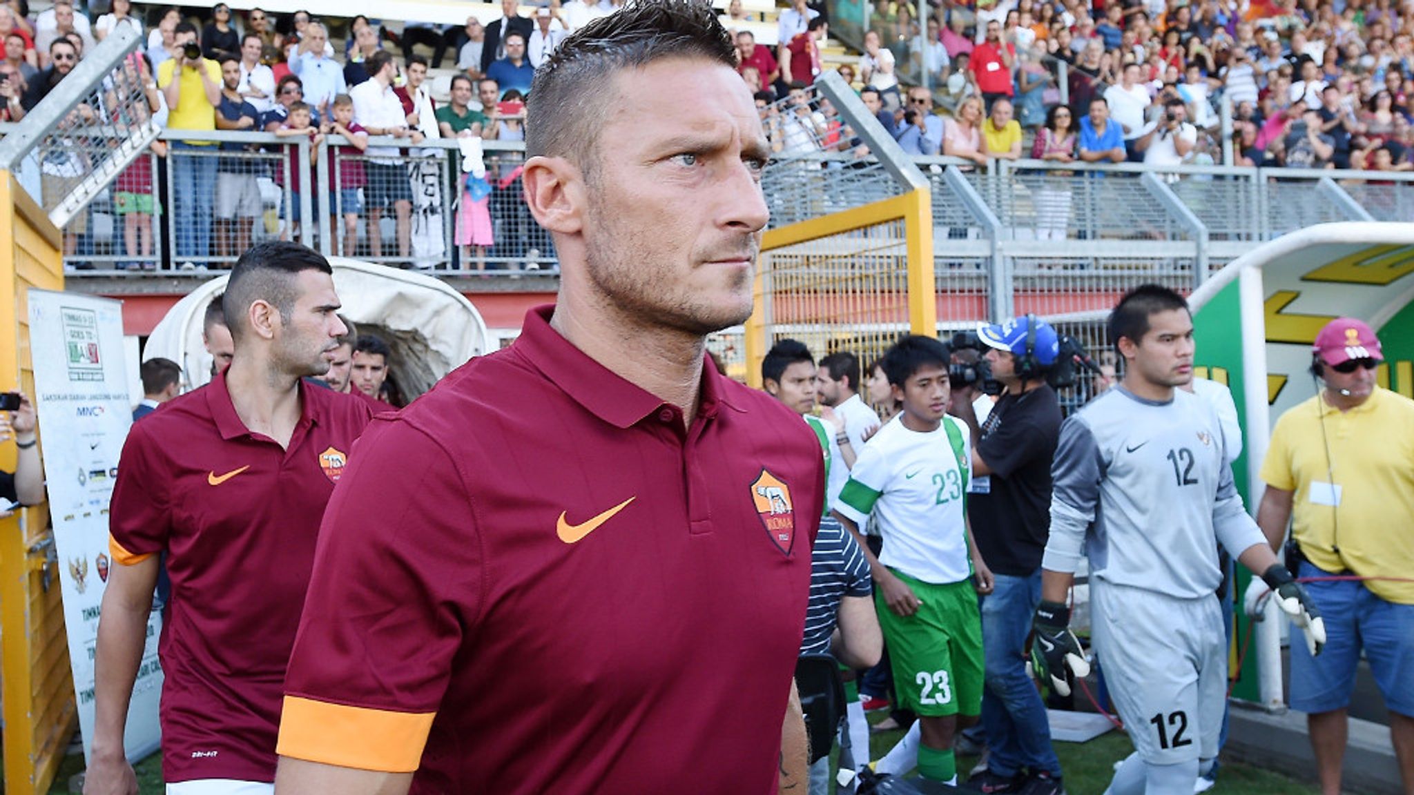 Champions League: Francesco Totti hoping to star for AS Roma against ...