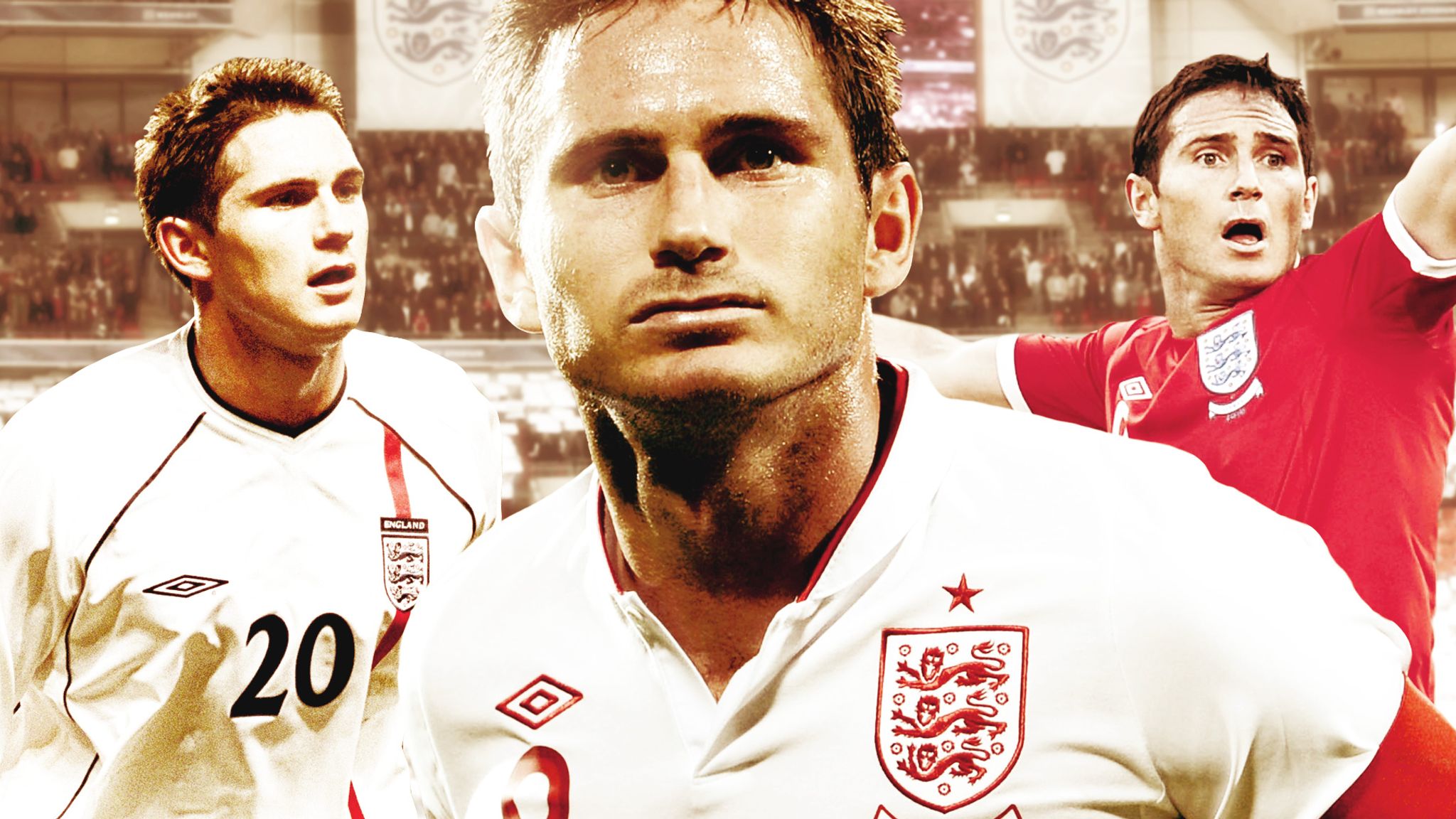 England: Frank Lampard has decided to retire from internationals ...