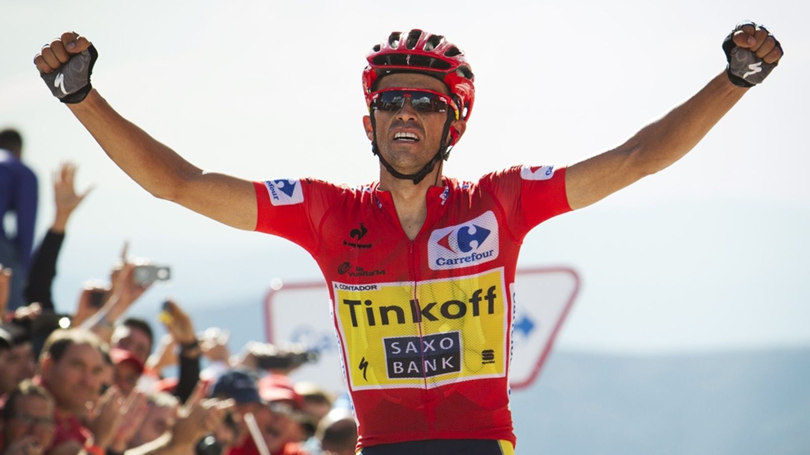Vuelta a Espana: Alberto Contador extends overall lead with solo ...