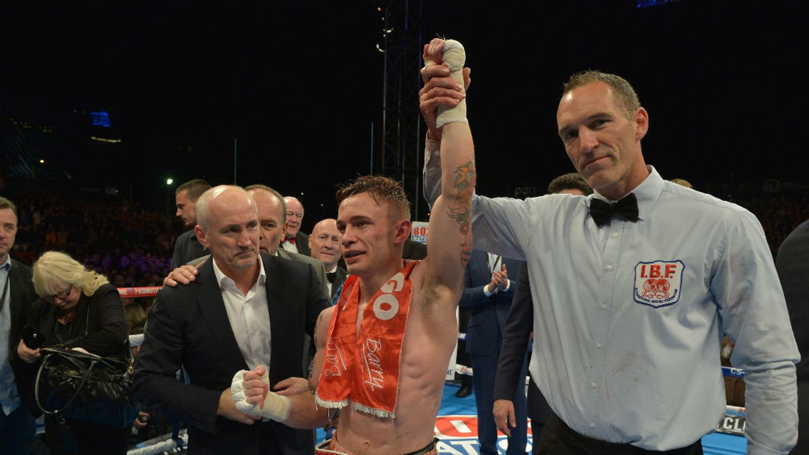Carl Frampton to defend IBF super-bantamweight belt against Chris ...