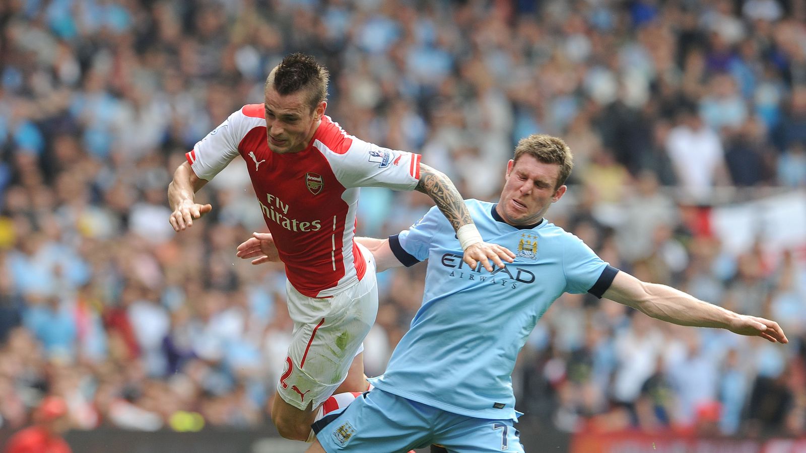 Premier League: Arsenal wait on Mathieu Debuchy injury after Man City ...