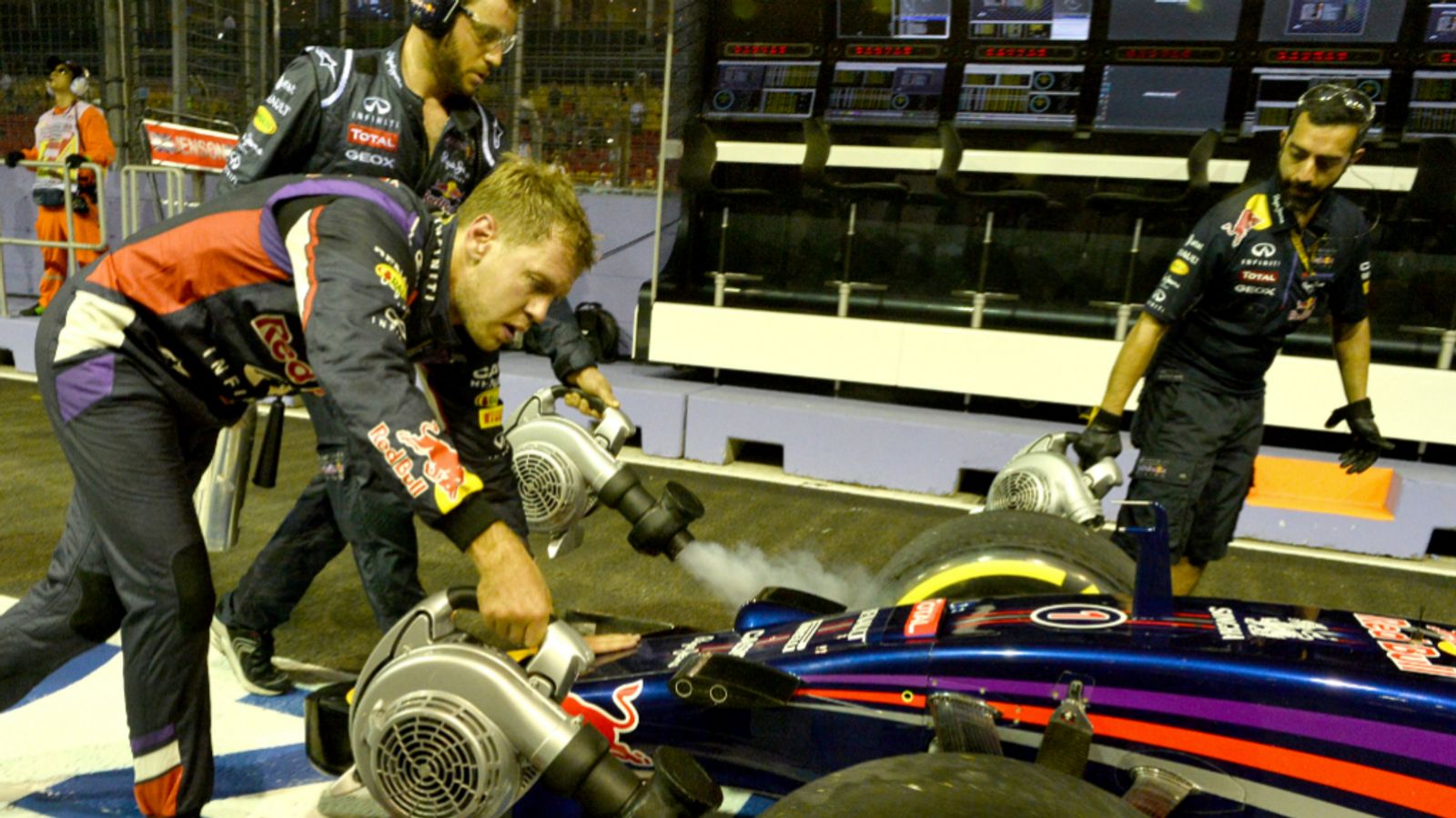 Engine failure limits Sebastian Vettel to just five laps in P2 at ...
