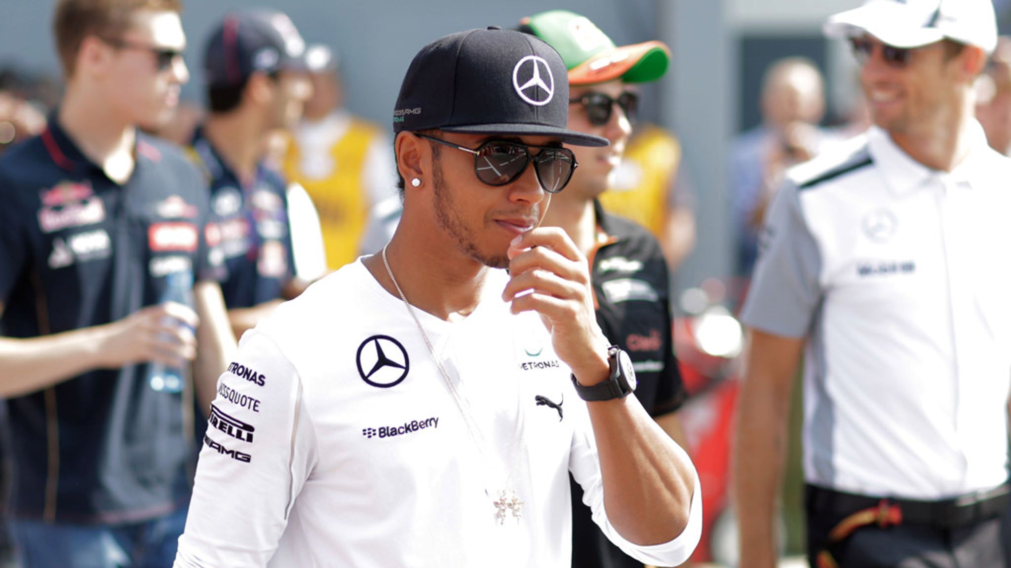 Jenson Button hails Lewis Hamilton as 'one of the quickest drivers ever ...