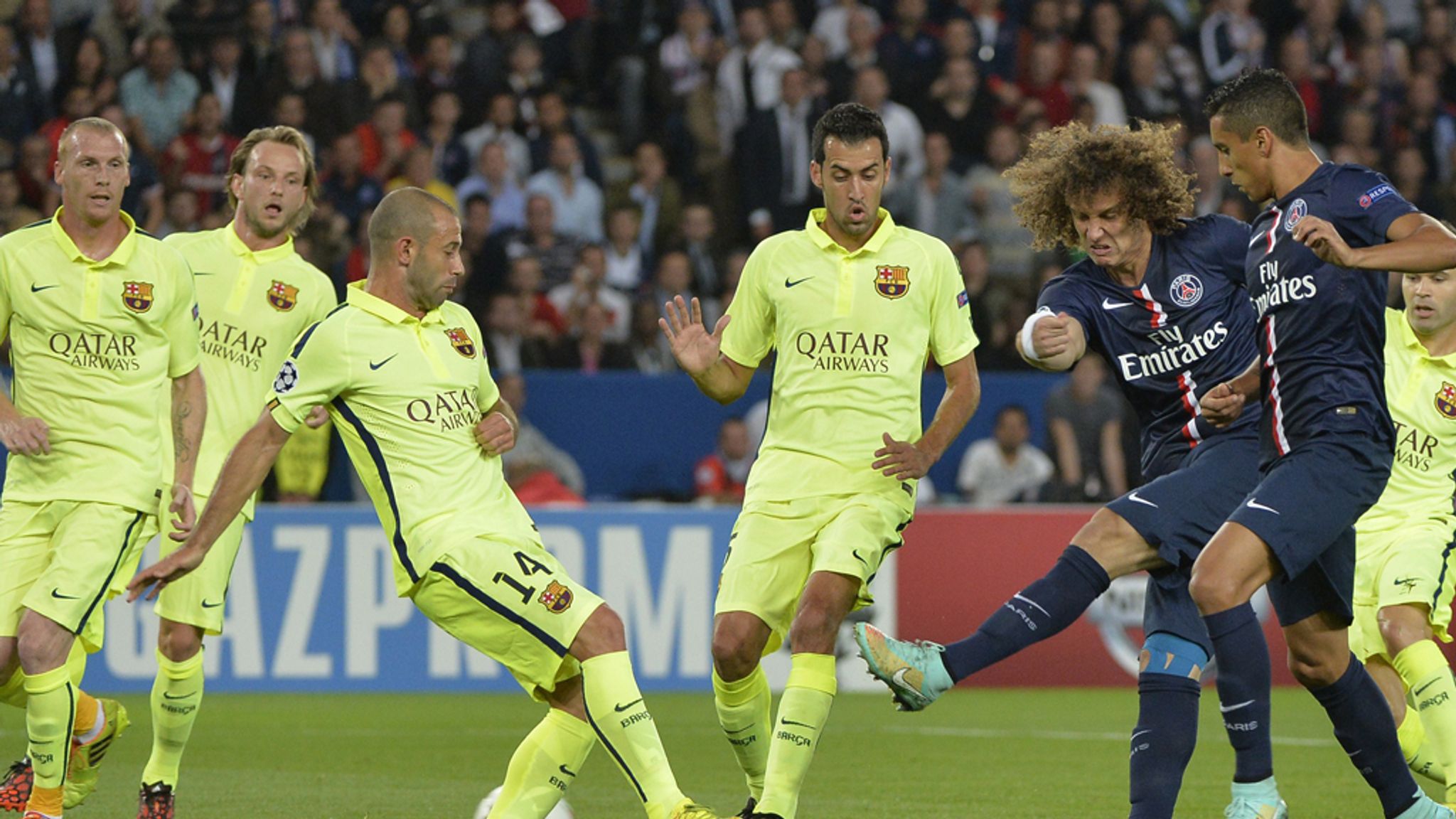 Champions League: David Luiz in dreamland after PSG's win over ...