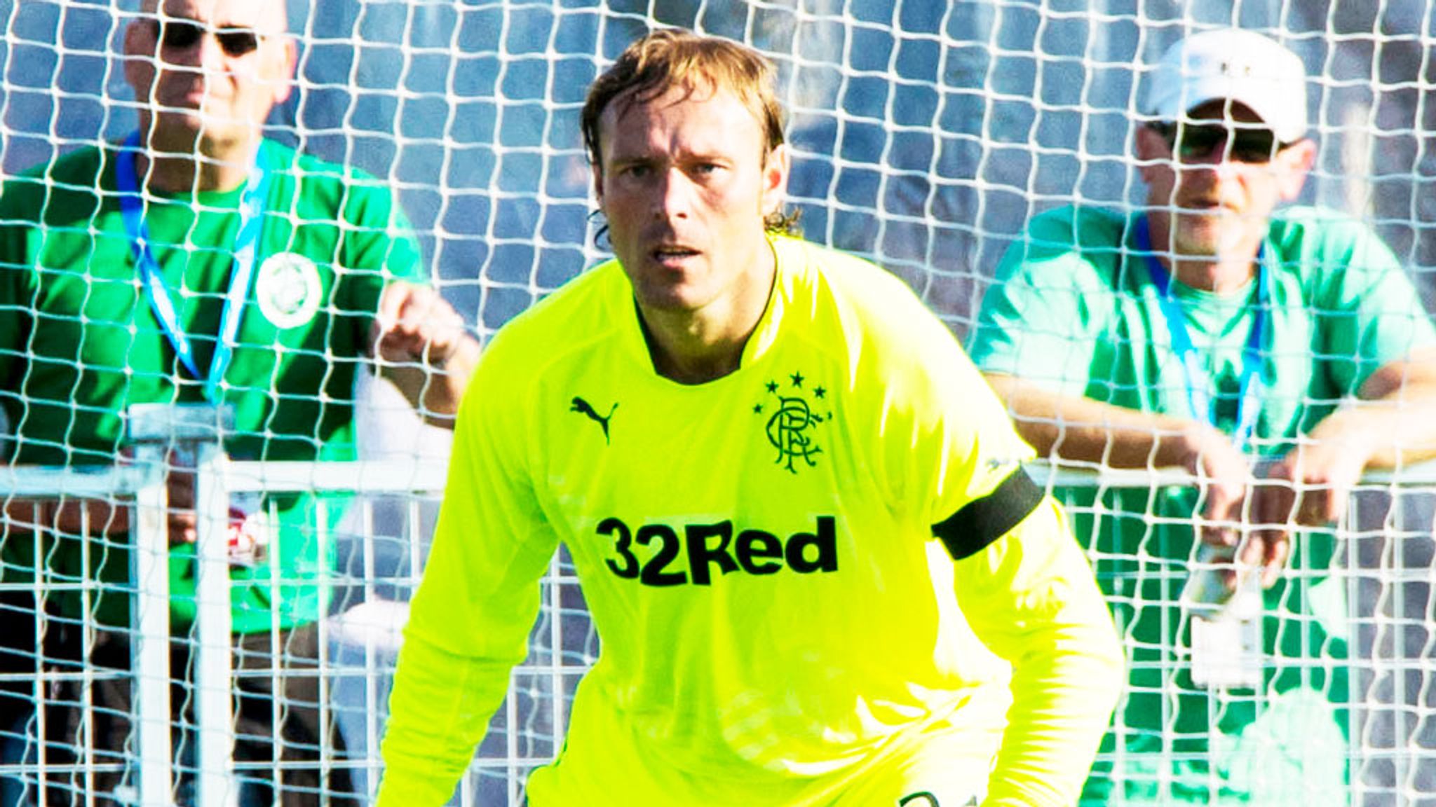 Rangers goalkeeper Steve Simonsen has been punished for a breach of ...