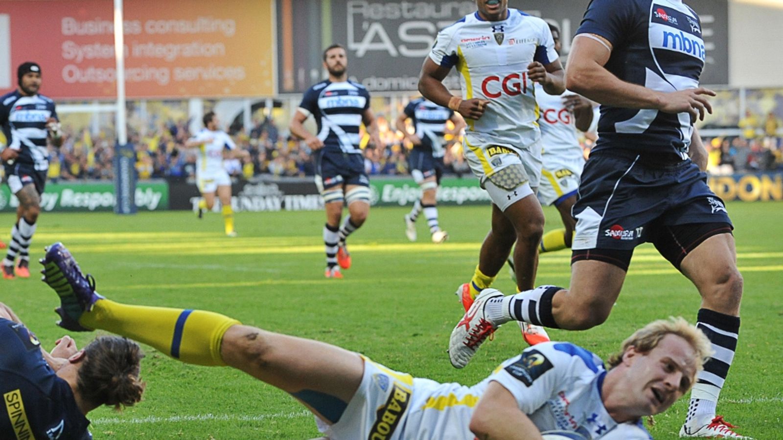 European Rugby Champions Cup: Nick Abendanon buzzing after Clermont ...
