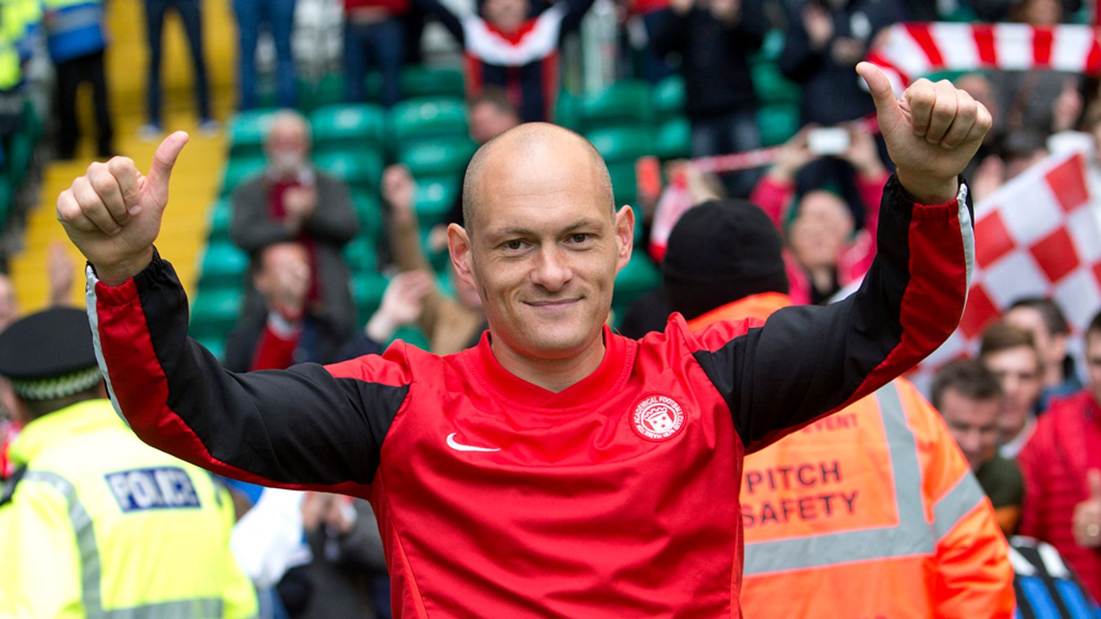 Scottish Premiership: Hamilton player-manager Alex Neil hails 5-0 win ...