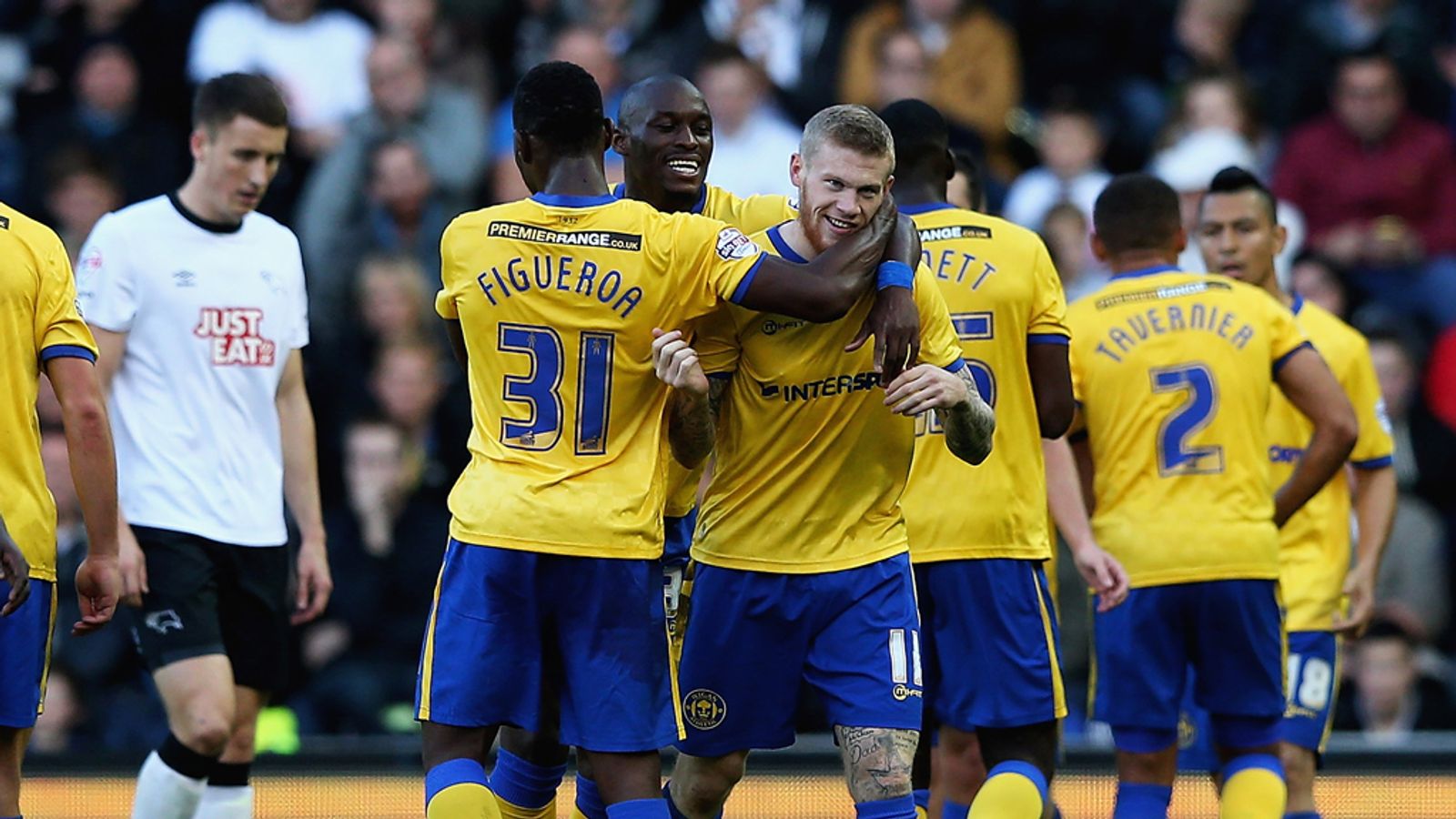 Sky Bet Championship: James McClean earns Wigan 2-1 win at Derby ...