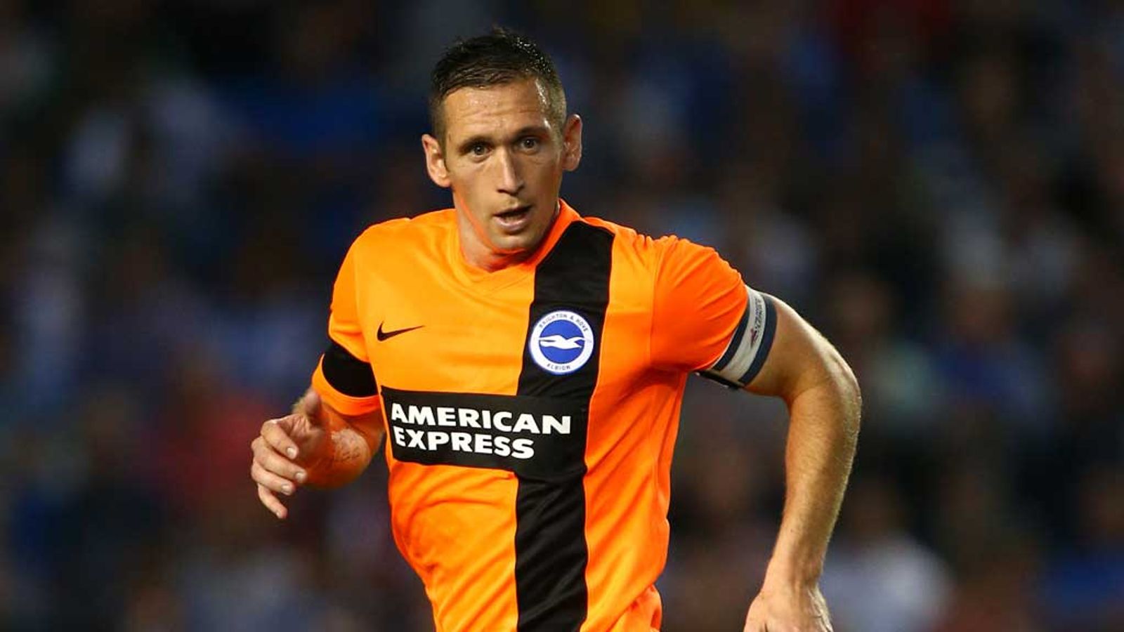 Brighton and Hove Albion midfielder Andrew Crofts back at Gillingham ...