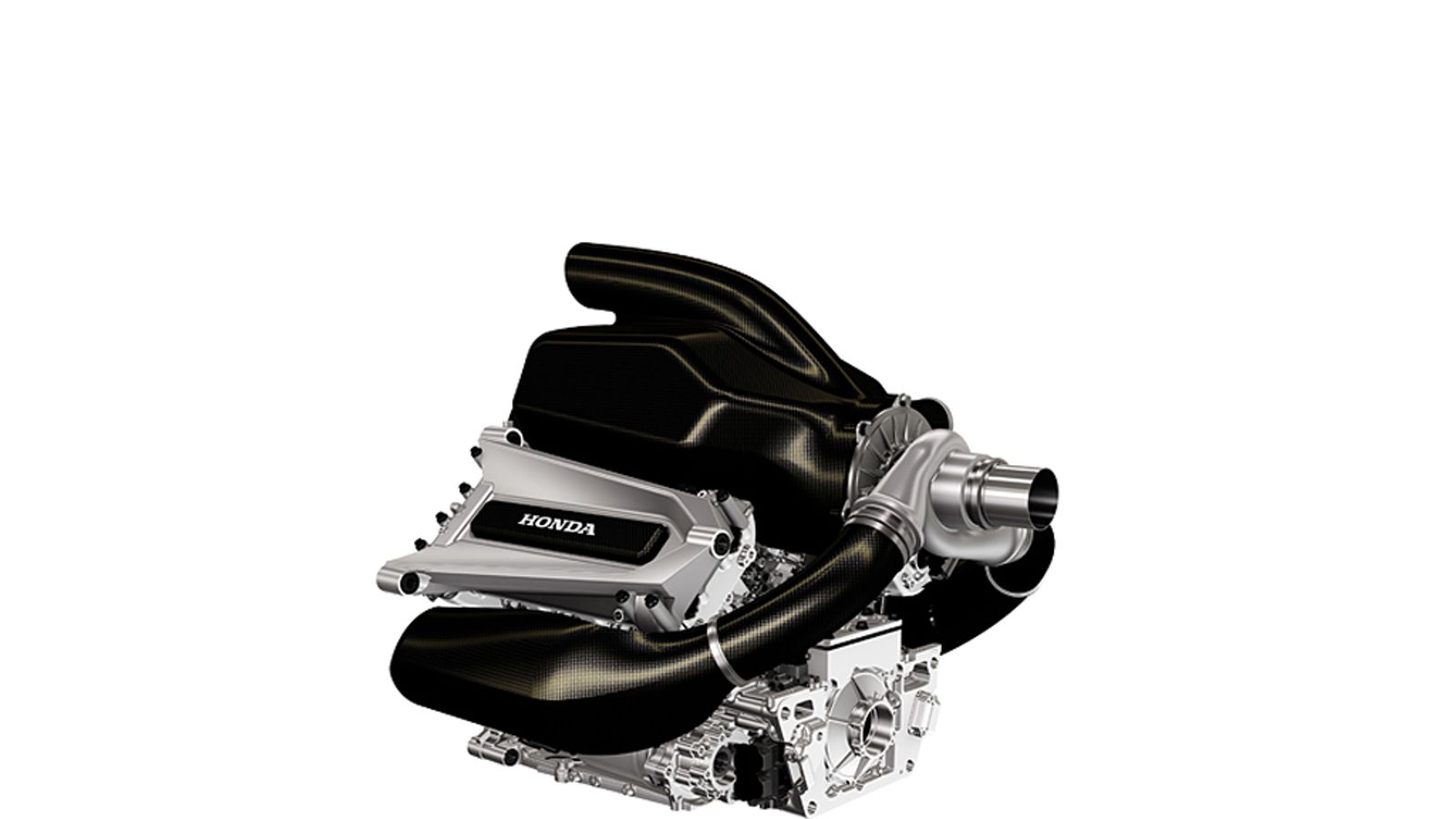 Honda have revealed the first image of the power unit that McLaren will ...