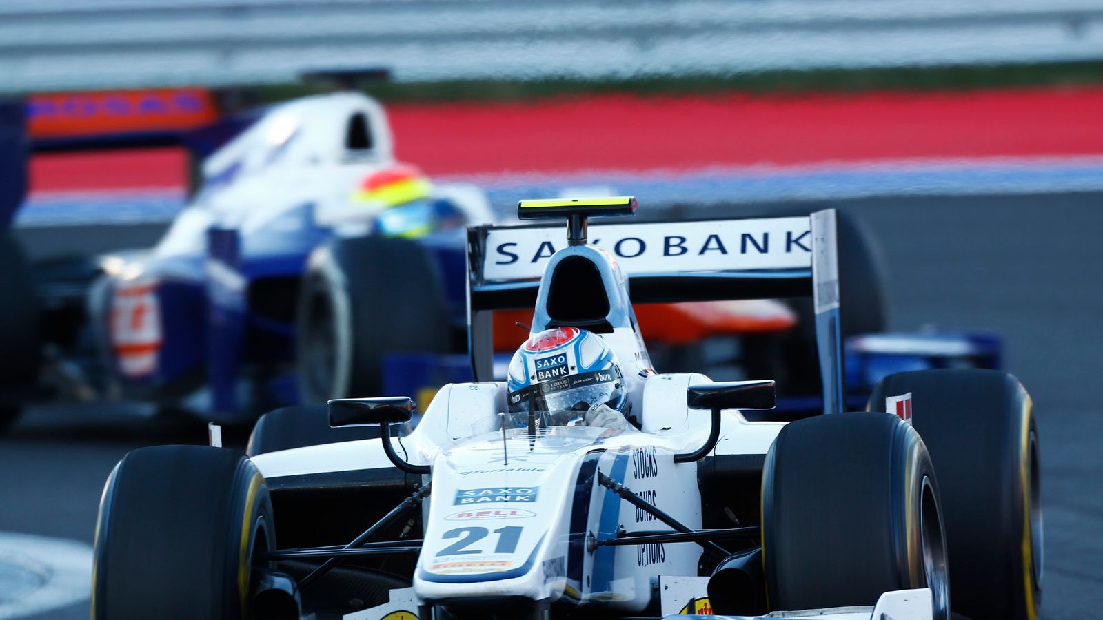 Marco Sorensen took his maiden GP2 victory in the Russian Sprint Race ...