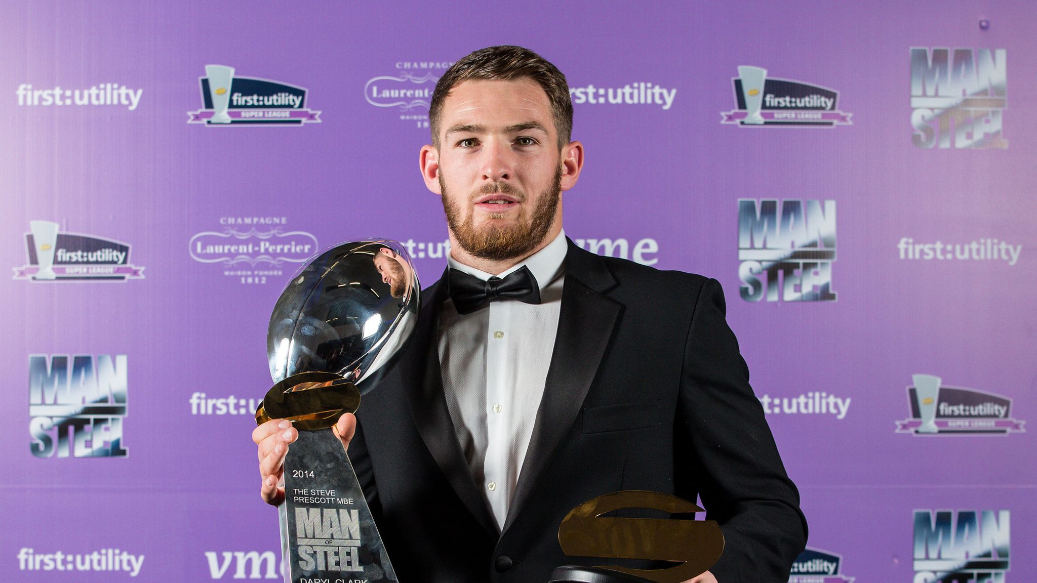 Super League: Castleford hooker Daryl Clark wins the Steve Prescott Man ...