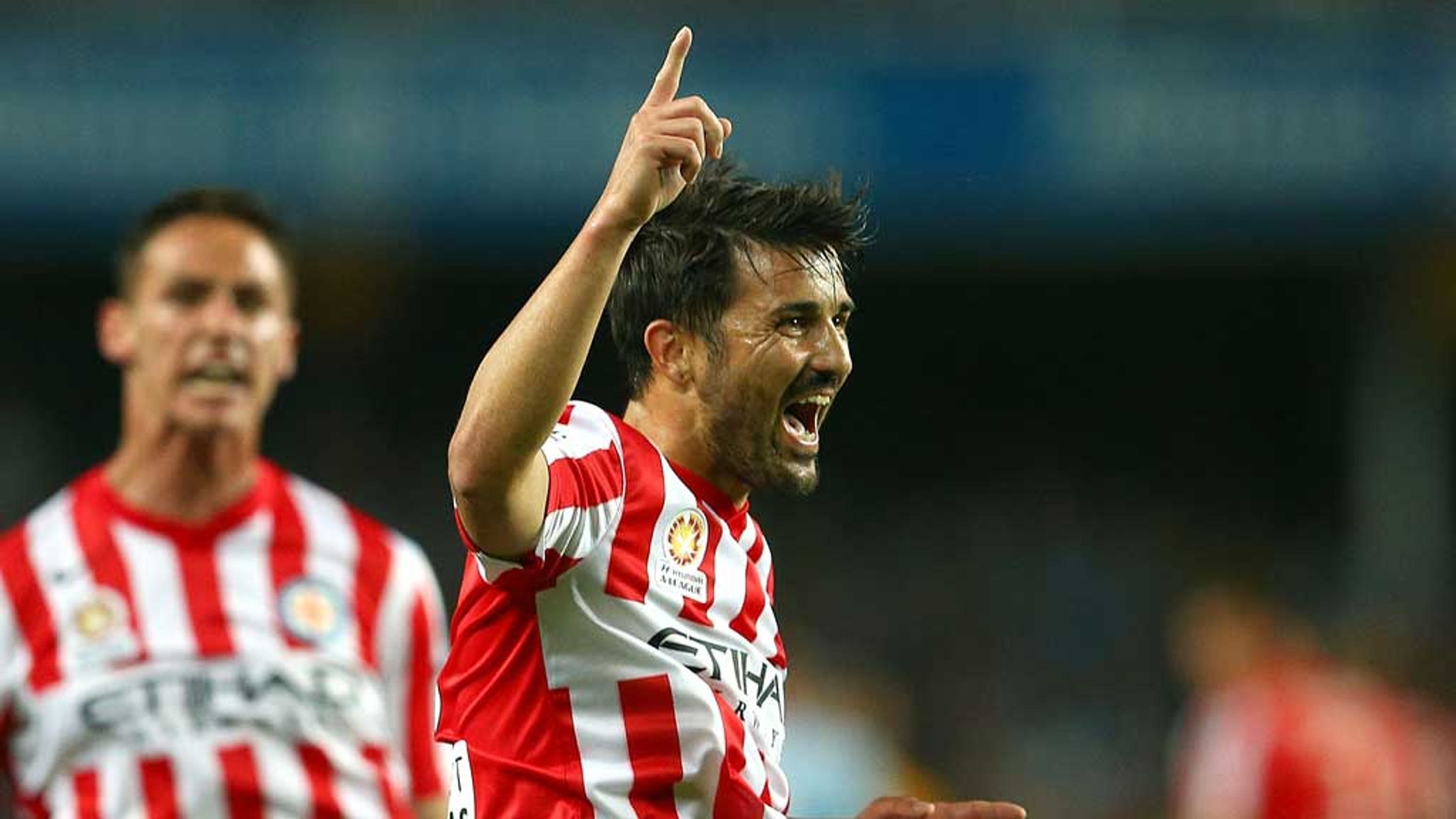 Australian A-League: David Villa makes instant impact with Melbourne ...