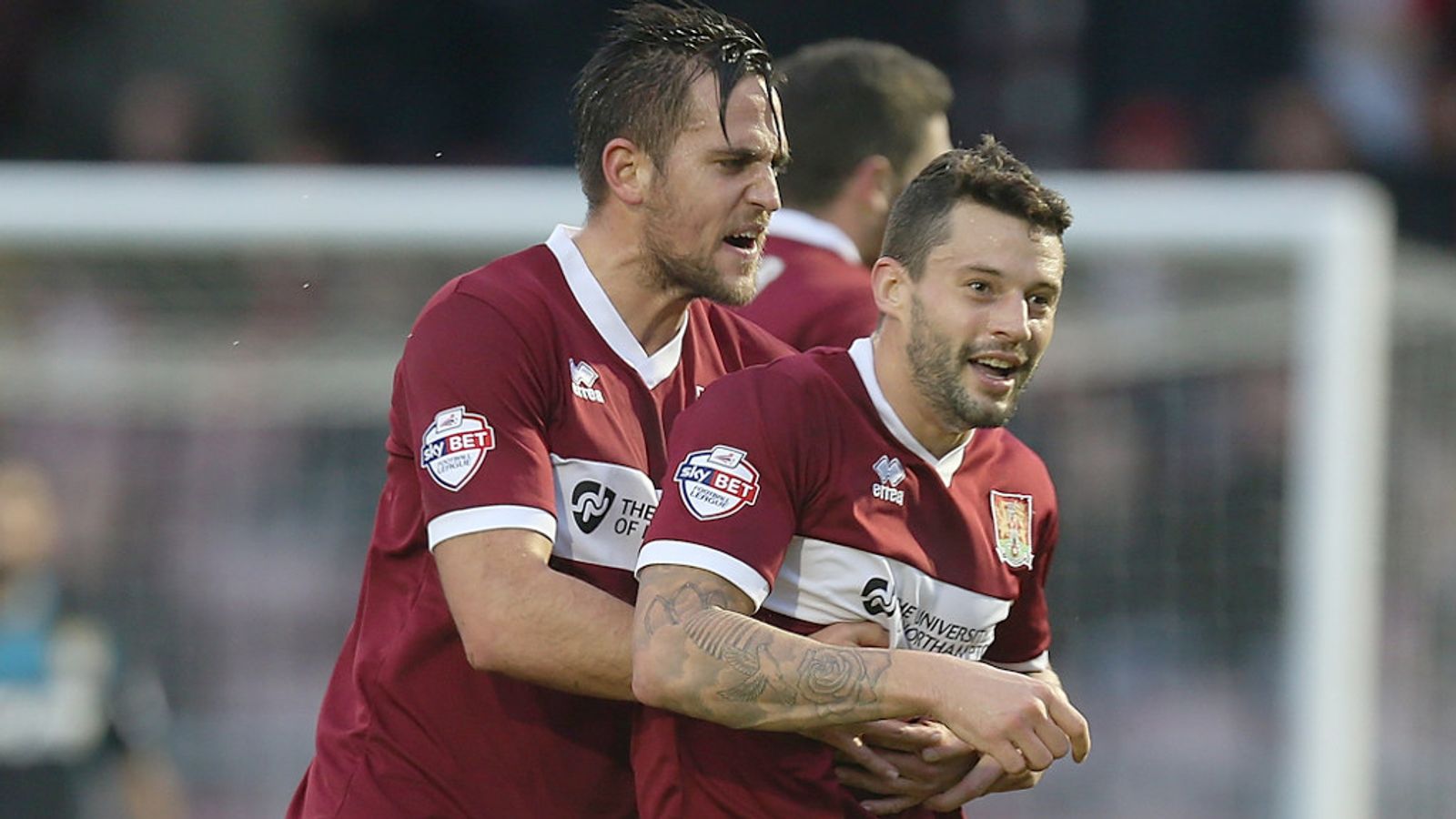 Richards inspires Northampton | Football News | Sky Sports